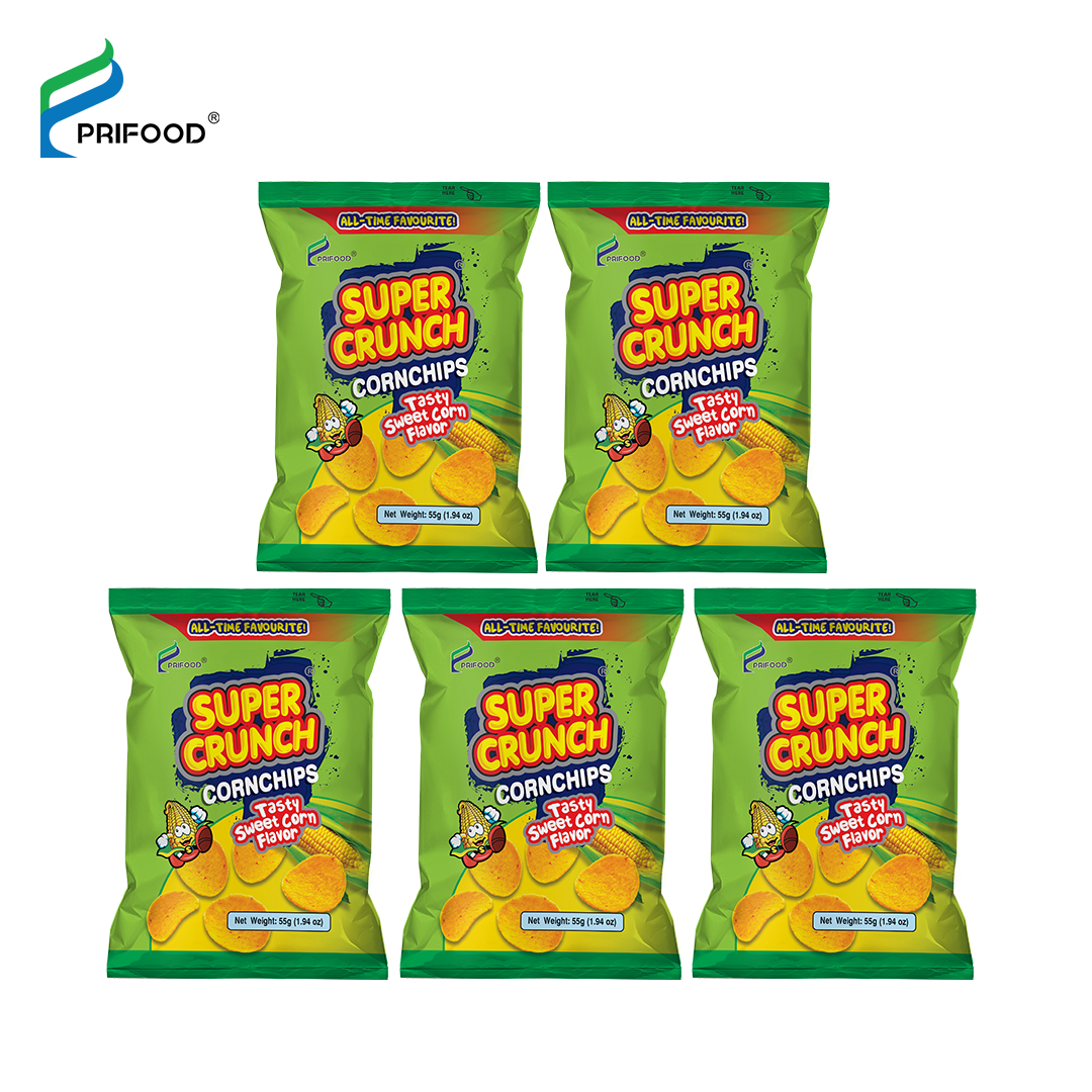 Super Crunch Duo Bundle 1 - 5 Cheese 55g & 5 Sweetcorn 55g | Shopee ...
