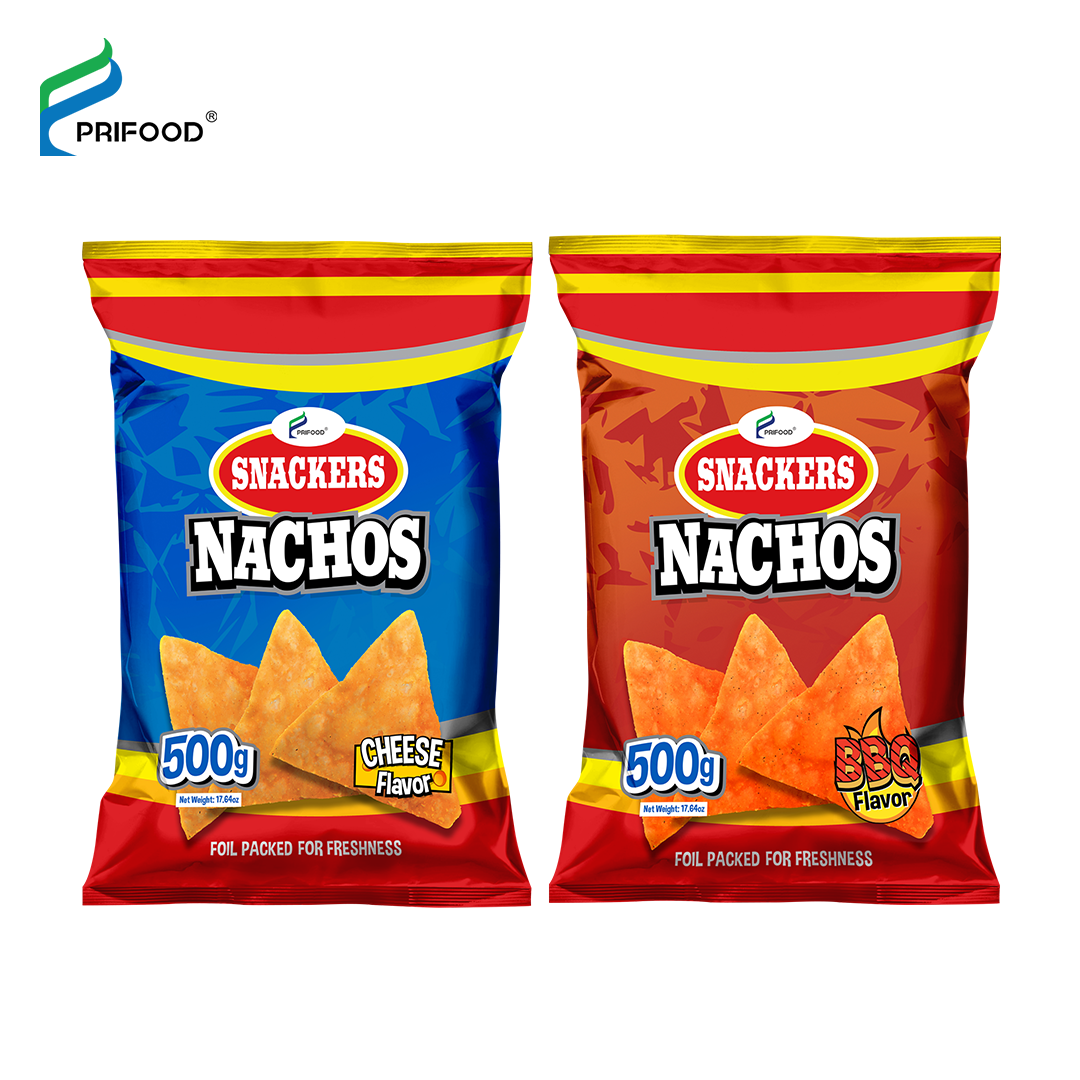 Snackers Nachos Duo Bundle -1 Nachos Cheese 500g & Nachos BBQ 500g ...