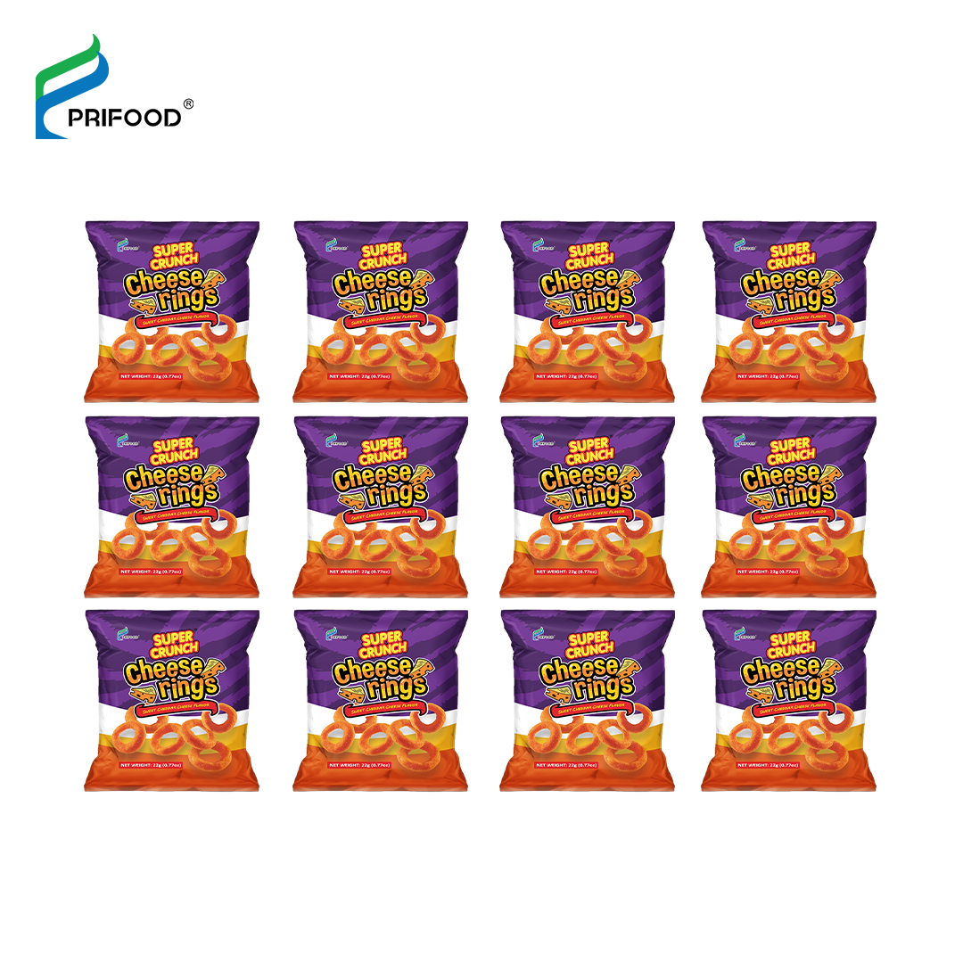 Super Crunch Cheese Rings 22g (bundle of 12) | Shopee Philippines