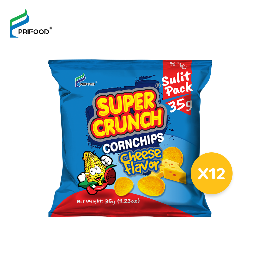 Super Crunch Sulit Pack Cheese 35g (bundle of 12) | Shopee Philippines