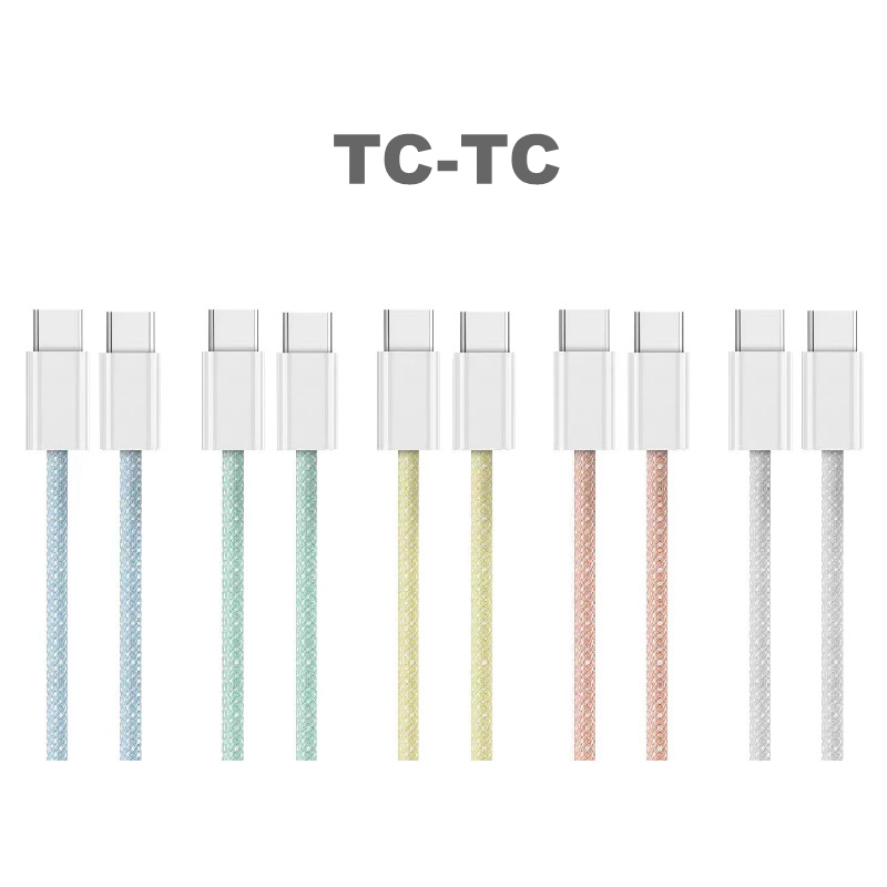 20 watts Fast charging cable USB C Charger Cable, PD Braided Type C ...