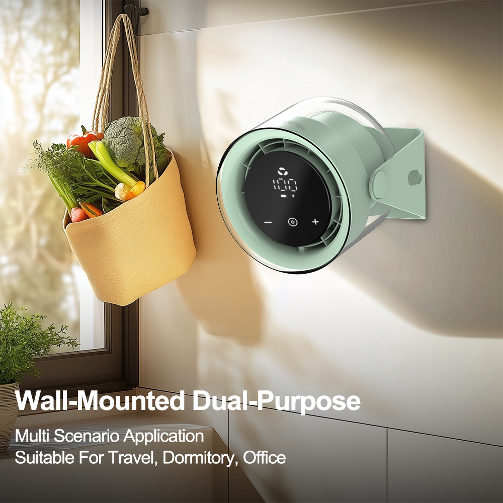 Orashare DF03 High Speed Desk Fan Rechargeable Fan 100 Gears Strong ...