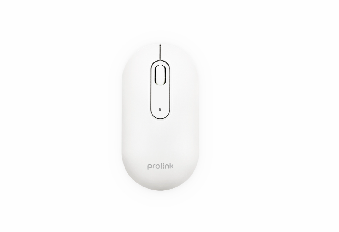 Prolink GM-2001 Wireless Mouse White with USB Receiver, Silent, Slim ...