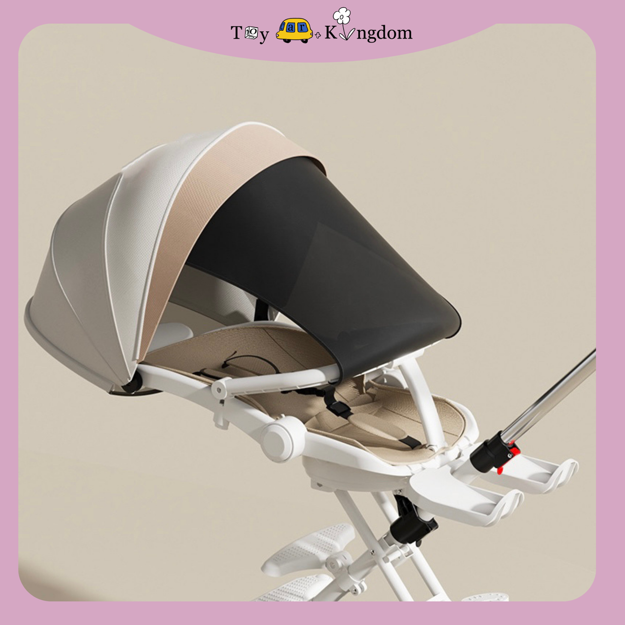 Trending Design New Baby Stroller One Key Rotate&Foldable/Reclinable ...