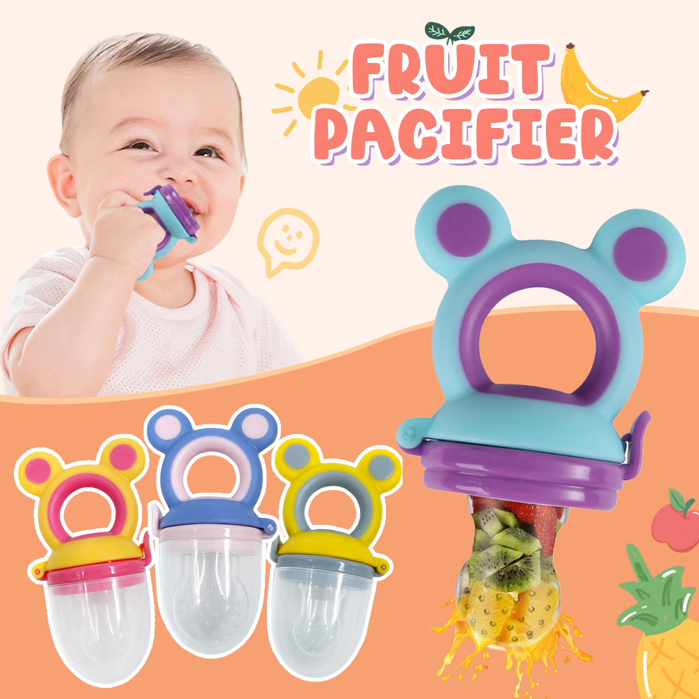 Baby Fruit Pacifier BPA Free Silicone Feeder Pacifier for Baby ...