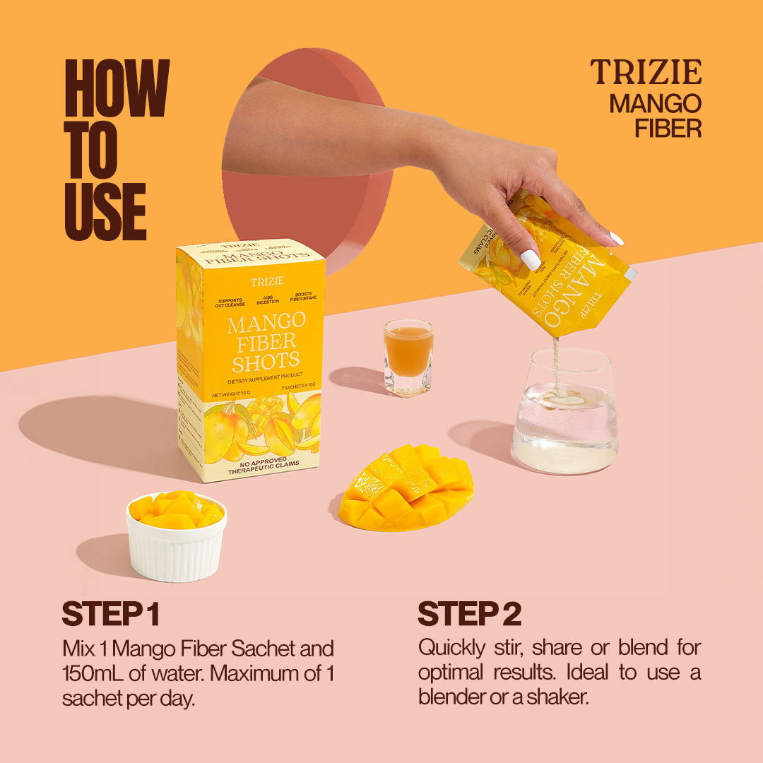 TRIZIE Mango Fiber Sachet (1 sachet x 10g) | Shopee Philippines