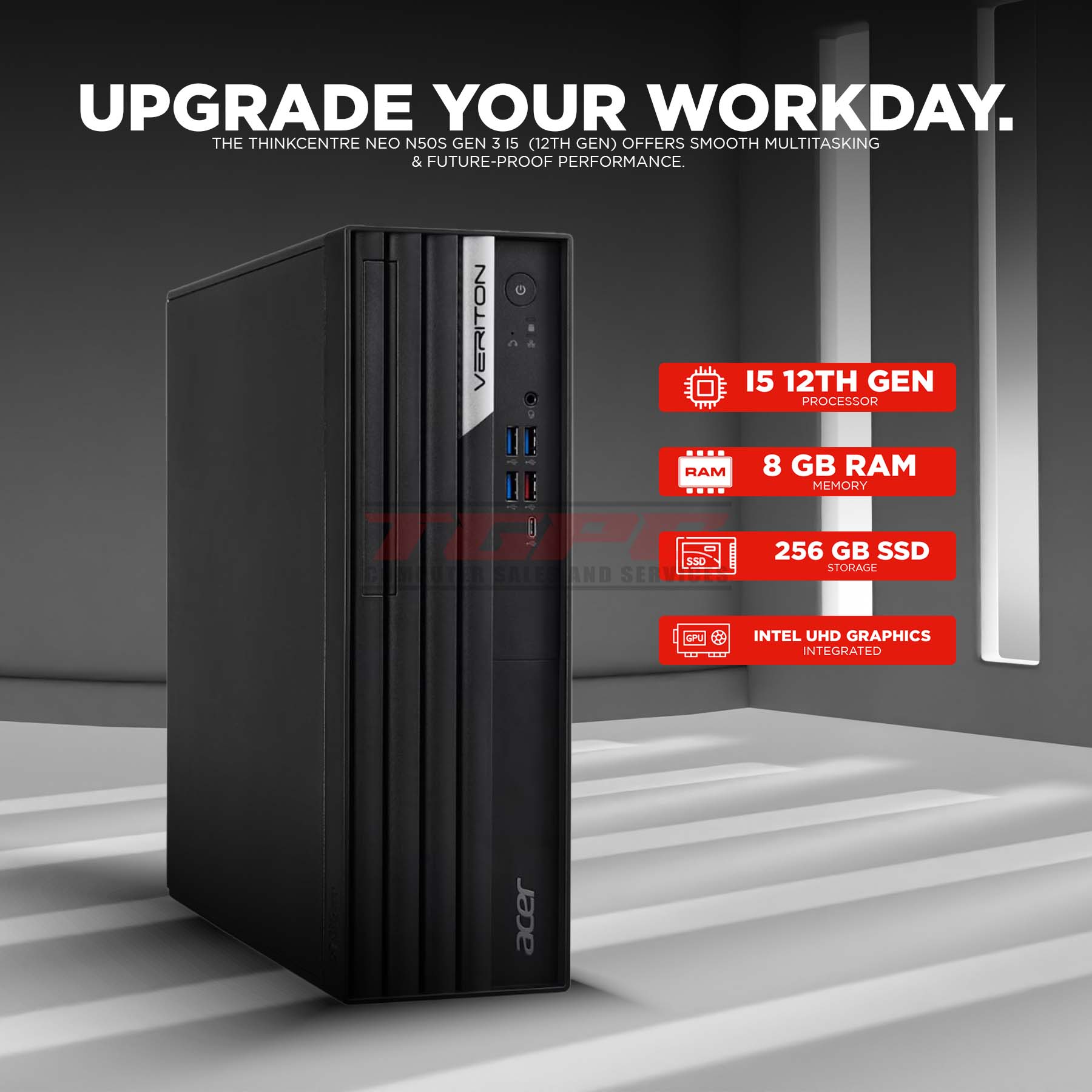 TGPC / Acer Veriton VX4710G SFF PC Intel Core 8 GB RAM 256 SSD / i5 ...