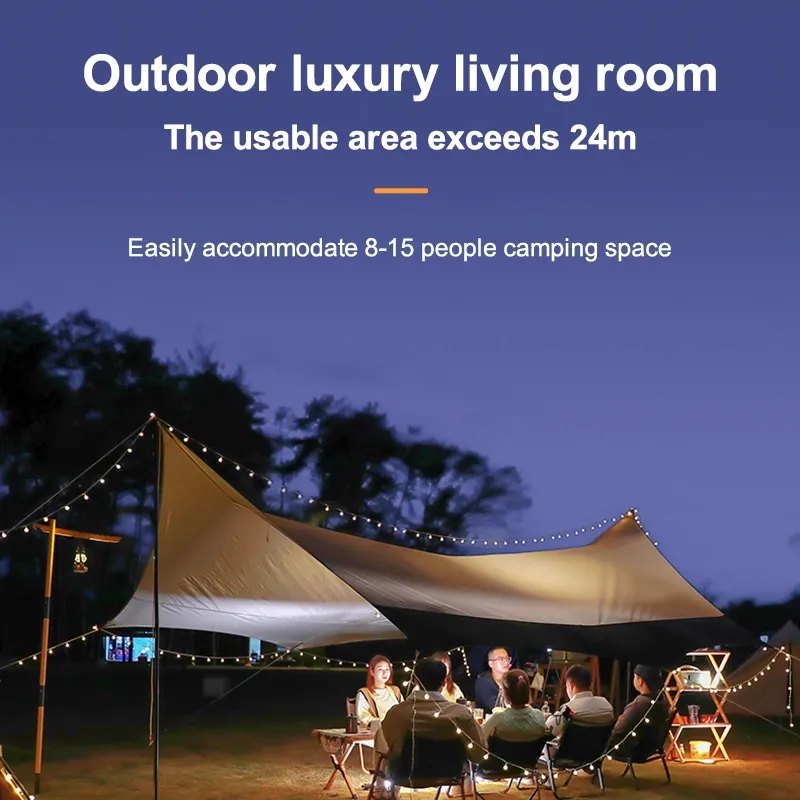 【COD】Canopy tent set 3*4.5M Ultralight Weight Awning tent set Camping ...