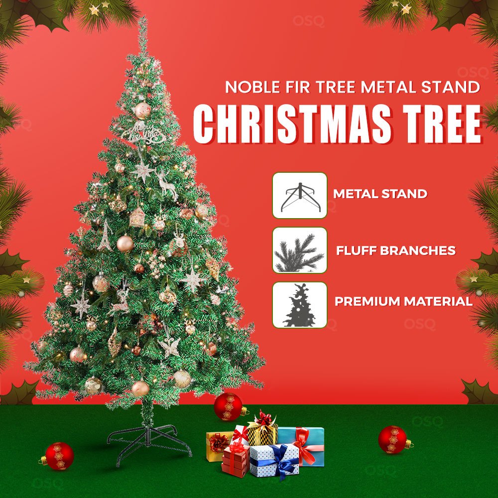 Christmas Tree Decoration For Home 2024 Slim Xmas Tree with decors ...