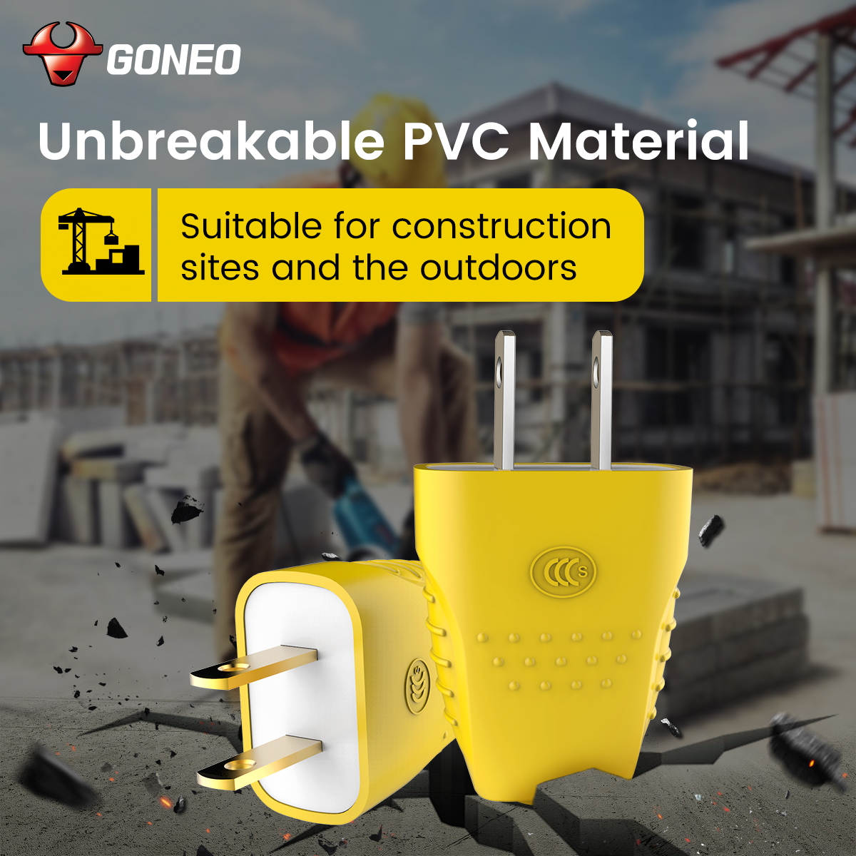 Bull Socket Plug Unbreakable Series 10L4,10L1, 10L6 250V, ABS Plastic ...