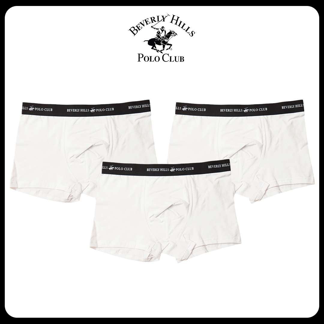 Beverly Hills Polo Club Cotton Mens Boxer Briefs for Men 3 Pack - BP-3P ...