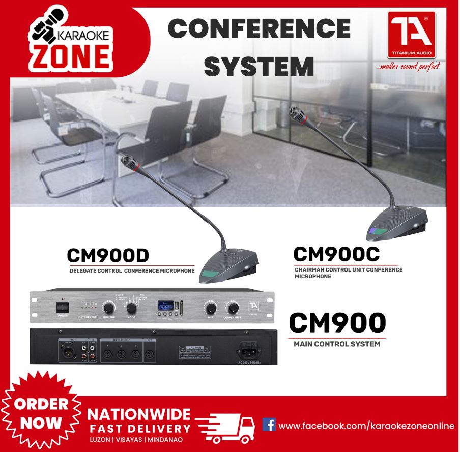 Titanium Audio Conference Microphone & System/Main Control System ...
