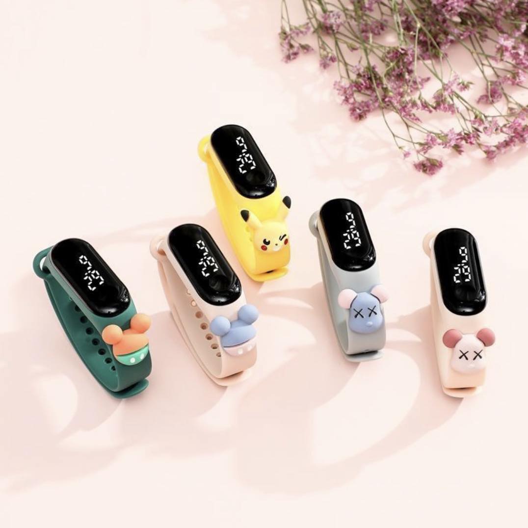 [Maii] Cartoon Character LED Sport Digital Wrist Waterproof Relo Watch ...