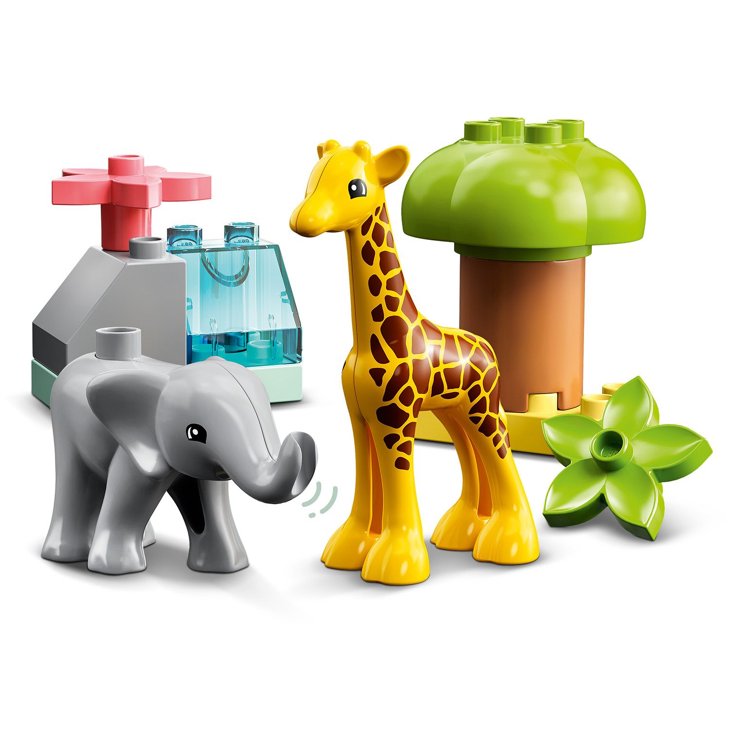 LEGO® DUPLO 10971 Wild Animals of Africa, Age 2+, Building Blocks, 2022 ...