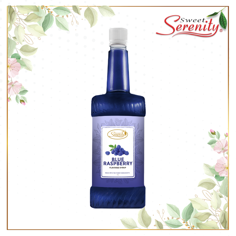 Sweet Serenity Blue Raspberry Fruit Flavored Syrup | Shopee Philippines