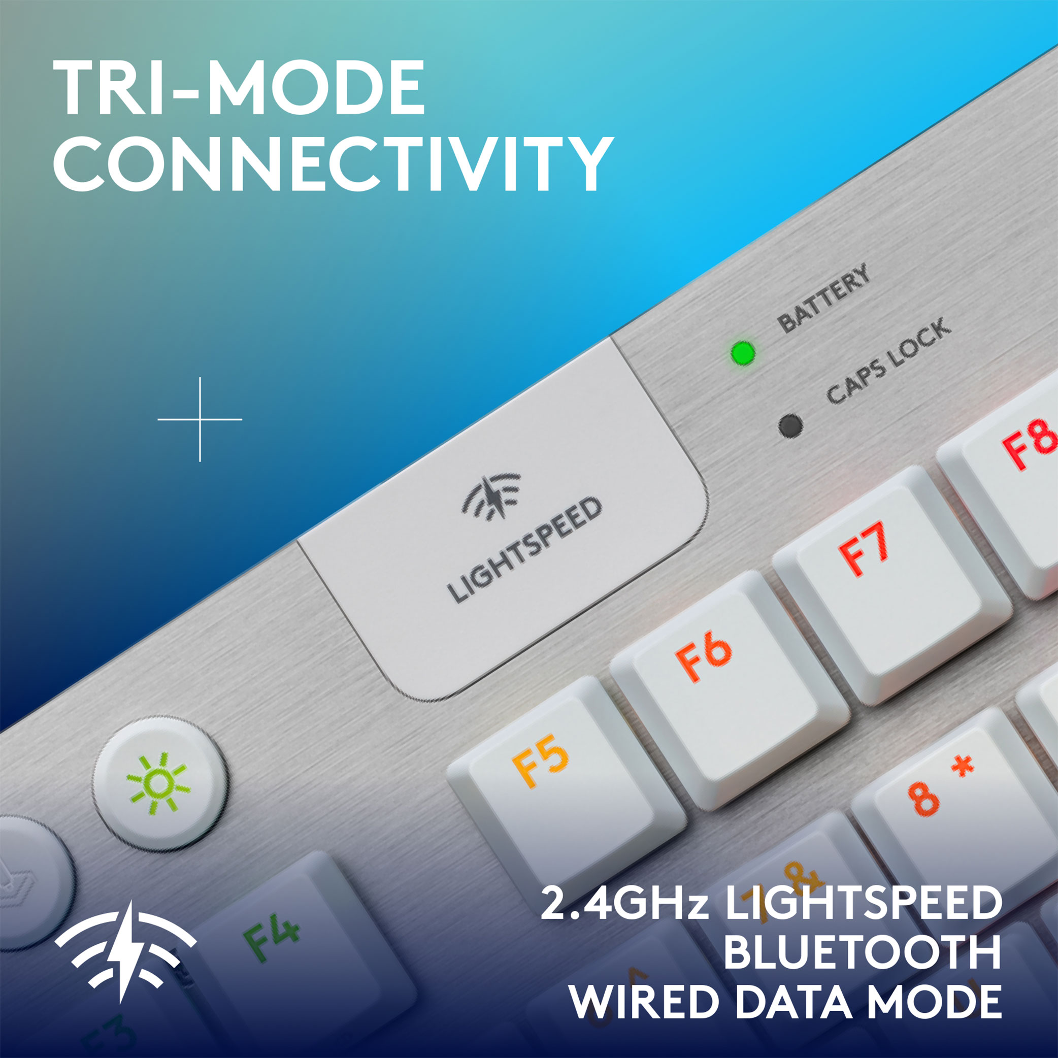 Logitech G915 X Lightspeed TKL Low Profile Tri-Mode Connectivity ...