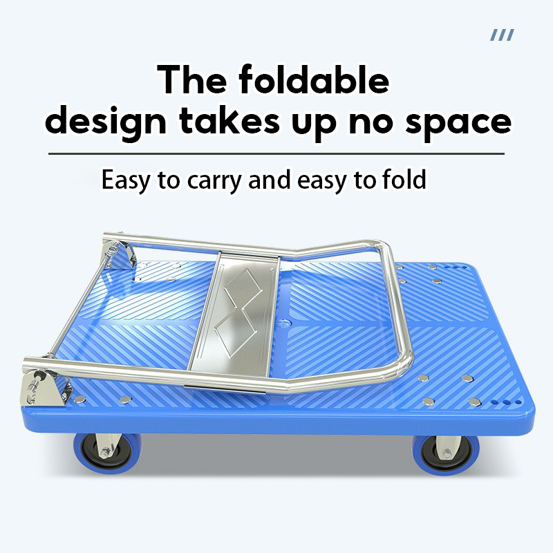 CHIT Push Cart Platform Trolley Heavy Duty Multifunctional Foldable ...