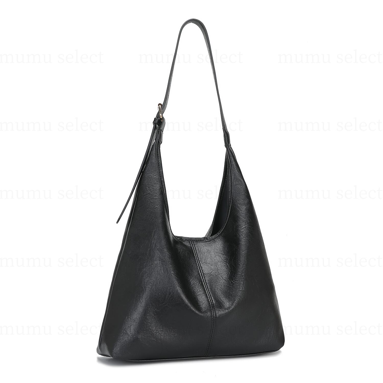 【High-End Mumu】M333 2in1 Retro Soft Leather Women Shoulder Bag Large ...