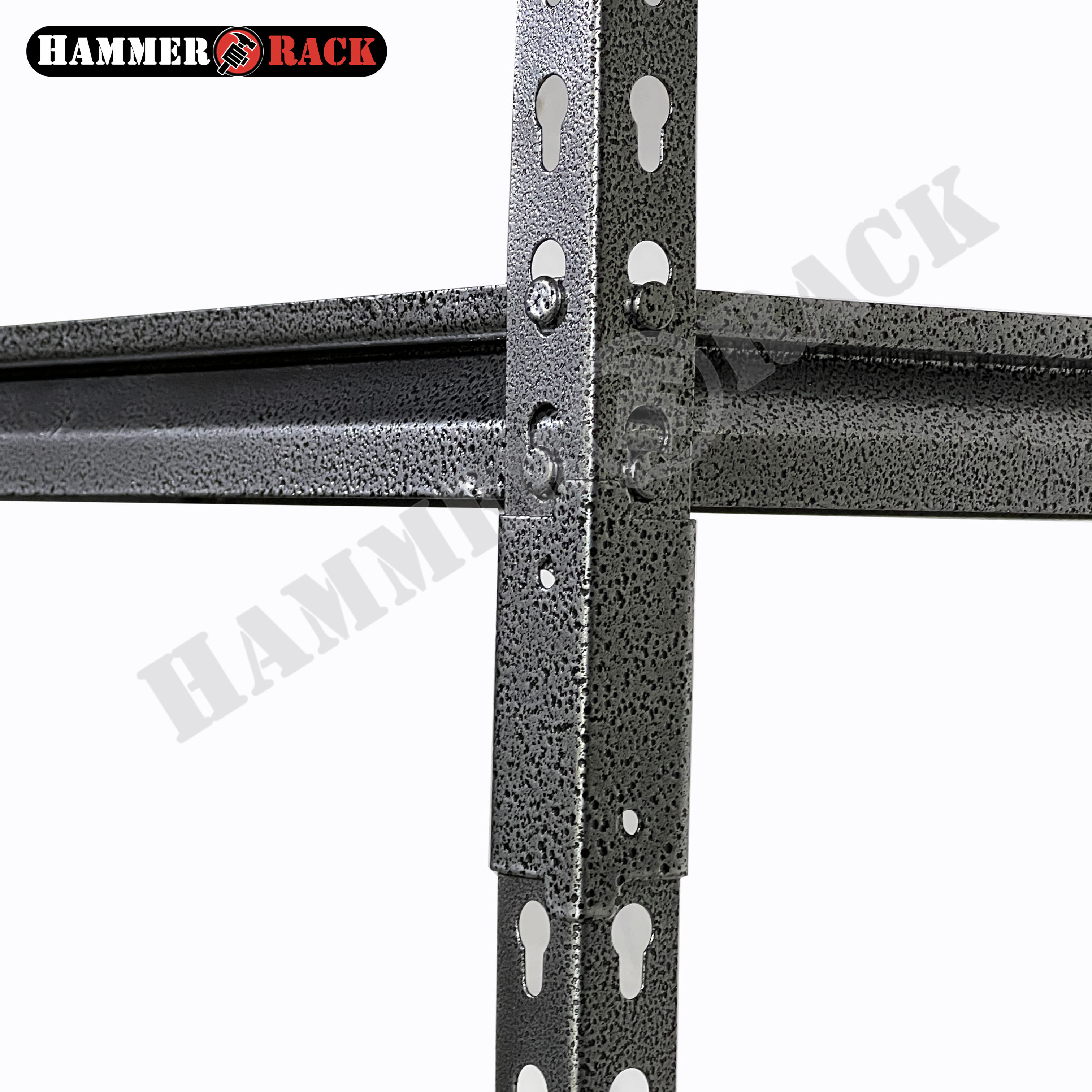 HAMMER RACK 5-Tier Heavy Duty Steel Storage Shelving 750kg | Shopee ...