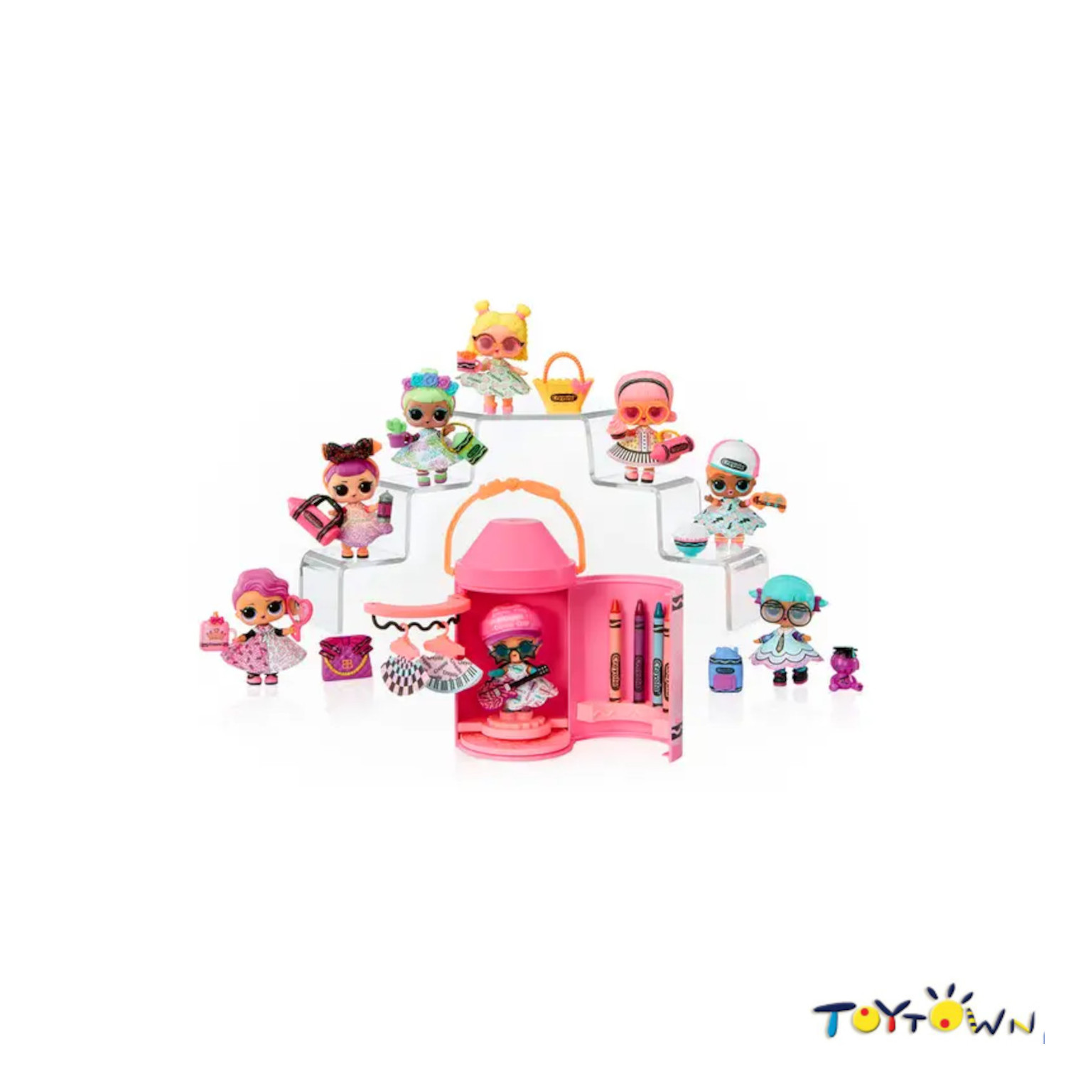 LOL Surprise Assortment Surprise Loves CRAYOLA Color Me Studio | Shopee ...