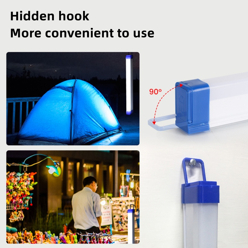 Emergency Light LED Rechargeable Portable Camping Light USB Outdoor ...