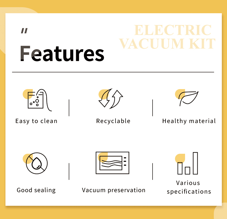 ZOLELE EV01 Multifunctional Electric Pump Portable Vacuum Inflate ...