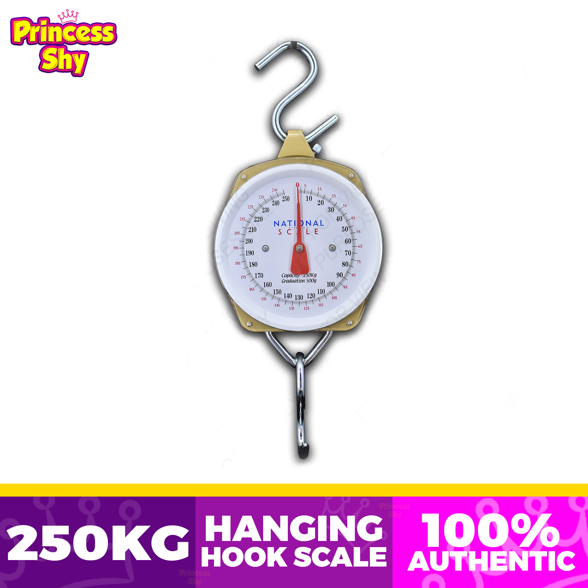 National Scale Brand 250kg Hanging Hook Scale | Shopee Philippines