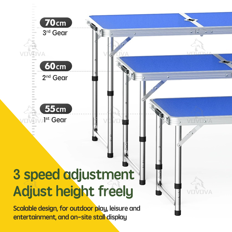 VOVOVA Folding Table Outdoor aluminum alloy Table | Shopee Philippines