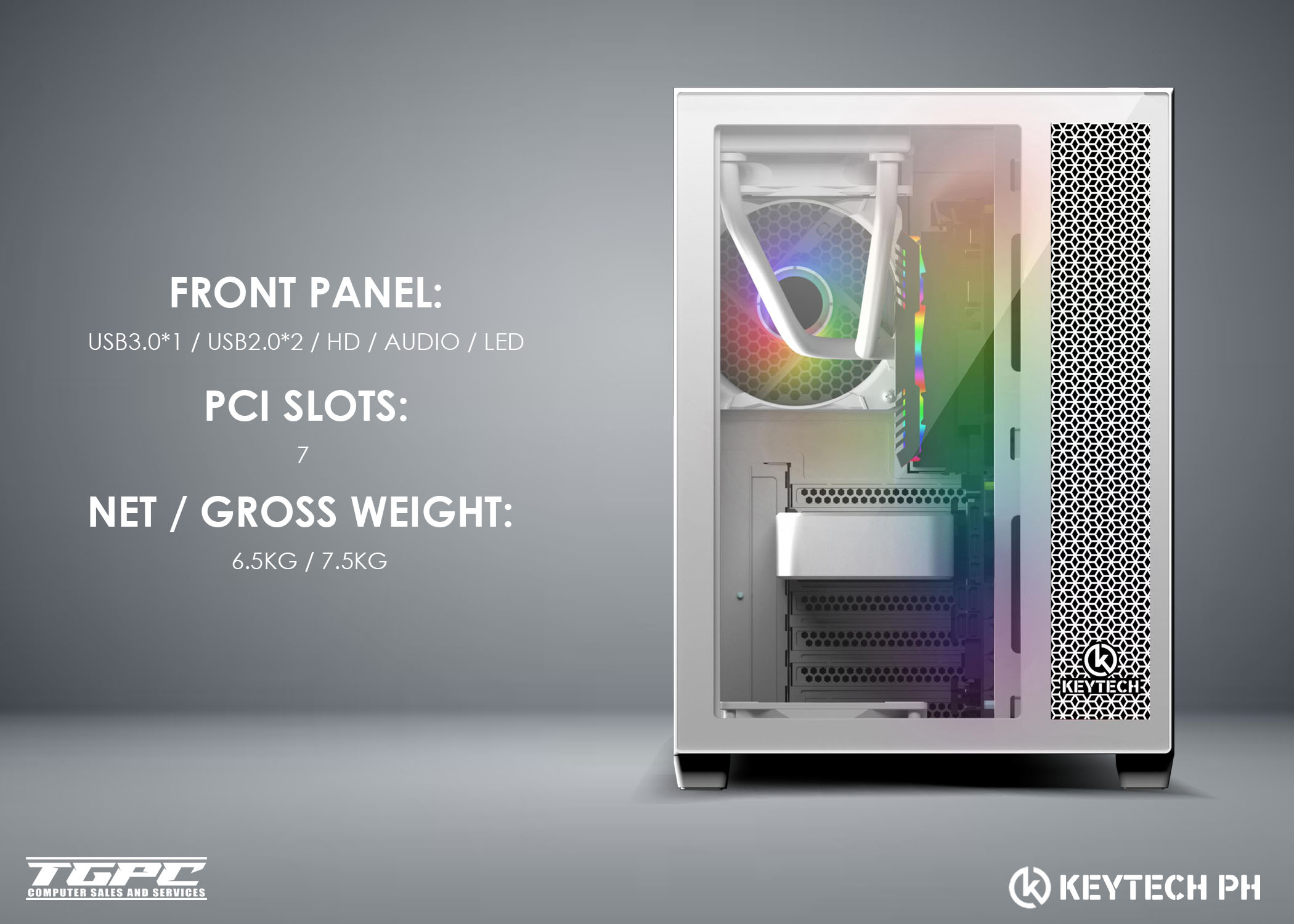 KEYTECH ROBIN SE (special edition) GAMING CASE FOR ATX MATX ITX ...