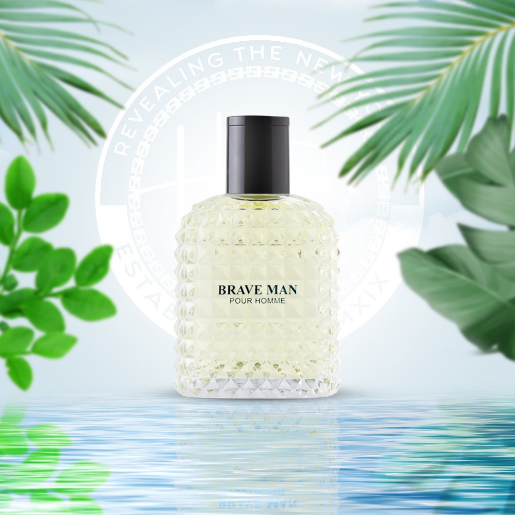 2PCS Brave Man Pour Homme Charming Perfume For Man Body Mist Fragrance ...
