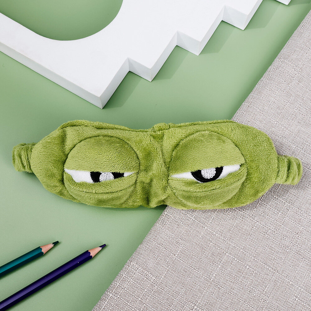 1PC Sad Frog Eye Mask Special Sleeping Eye Mask For Male And Female ...