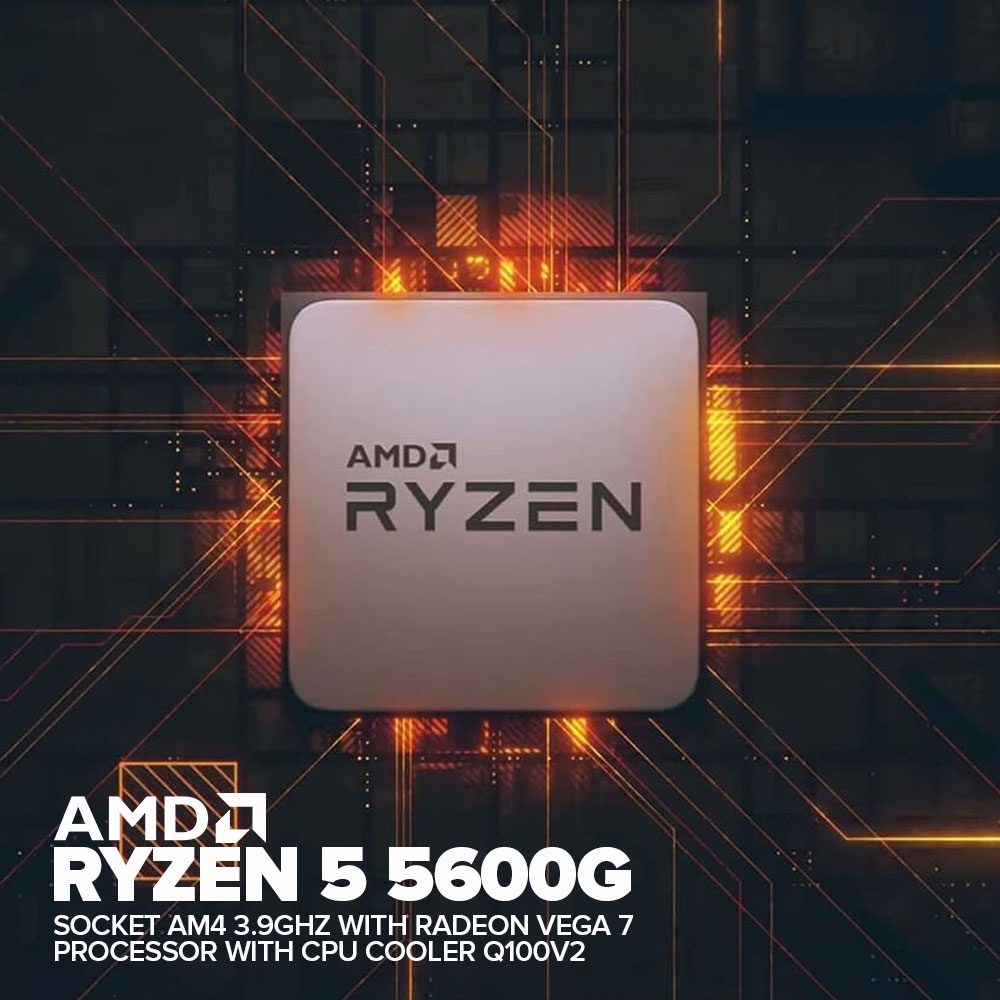 AMD Ryzen 5 5600G amd Processor| Wraith stealth cooler MPK/Box type/OEM ...
