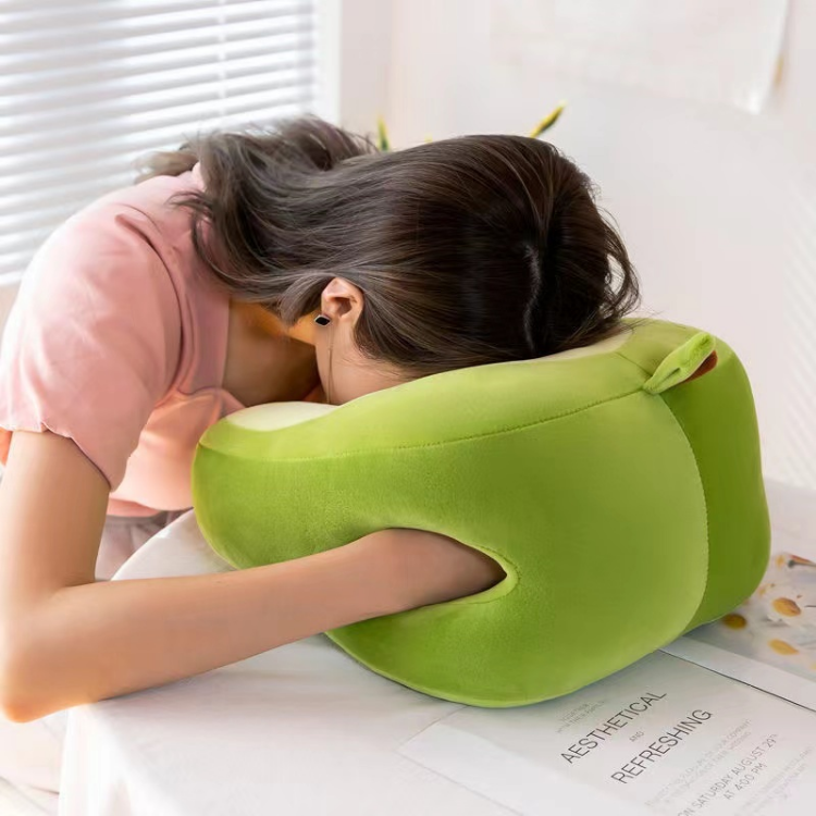Cartoon Pillow Travel Neck Nap Pillow Conform To Ergonomics Office ...