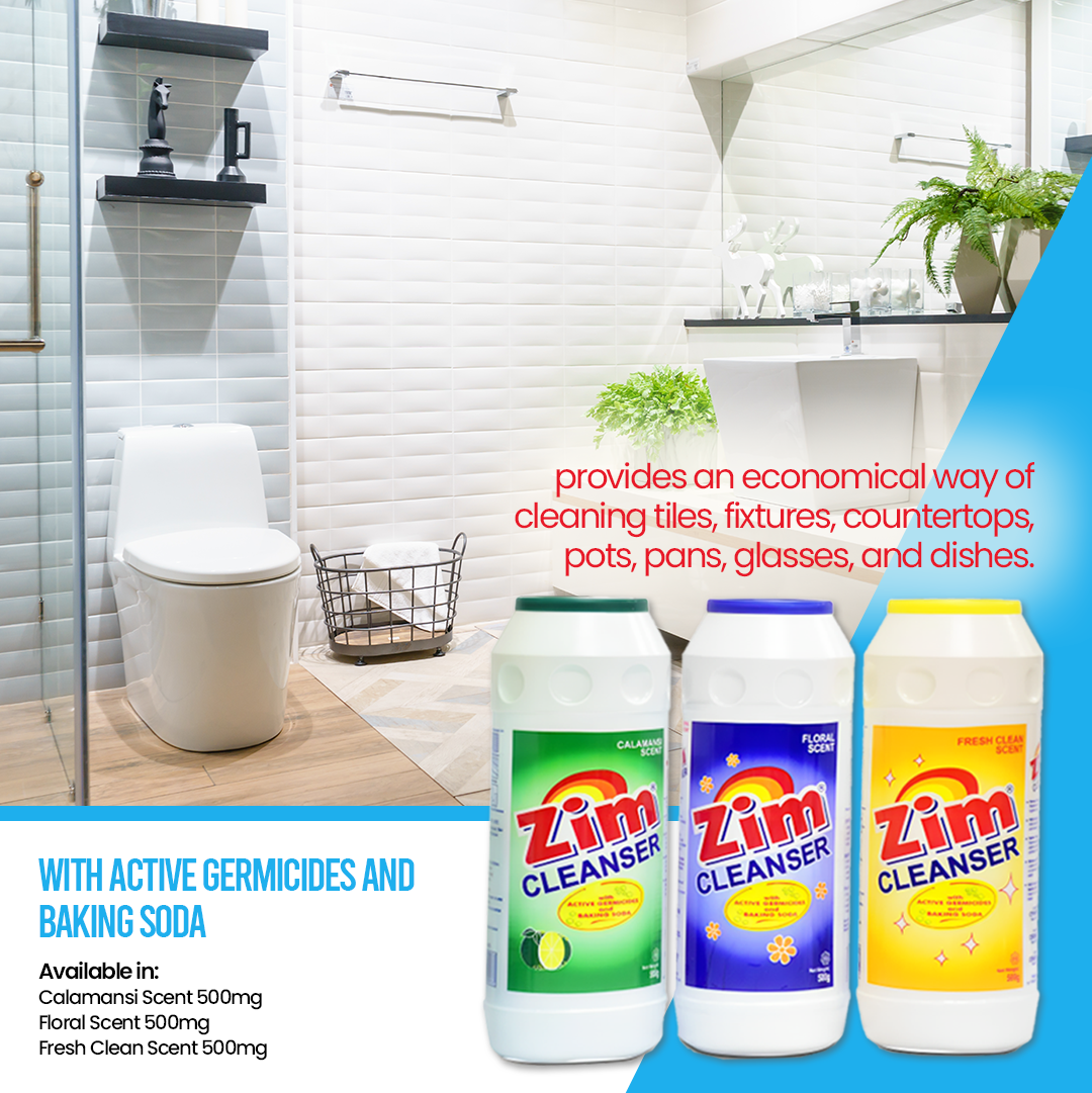 Kleensafe X Zim Powder Cleanser 500g with active germicides and baking ...