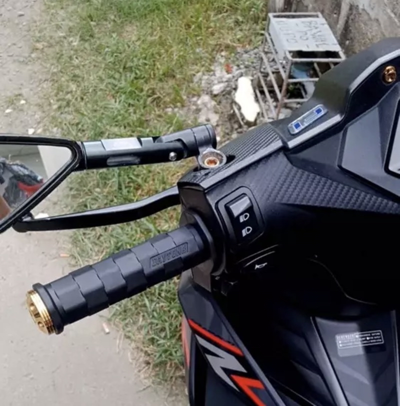 Motorcycles DAYTONA Handle Grip Universal Rubber | Shopee Philippines