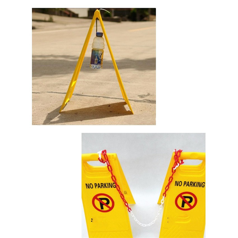 A Shape Plastic Caution Wet Floor Stand Warning Board Sign Yellow ...