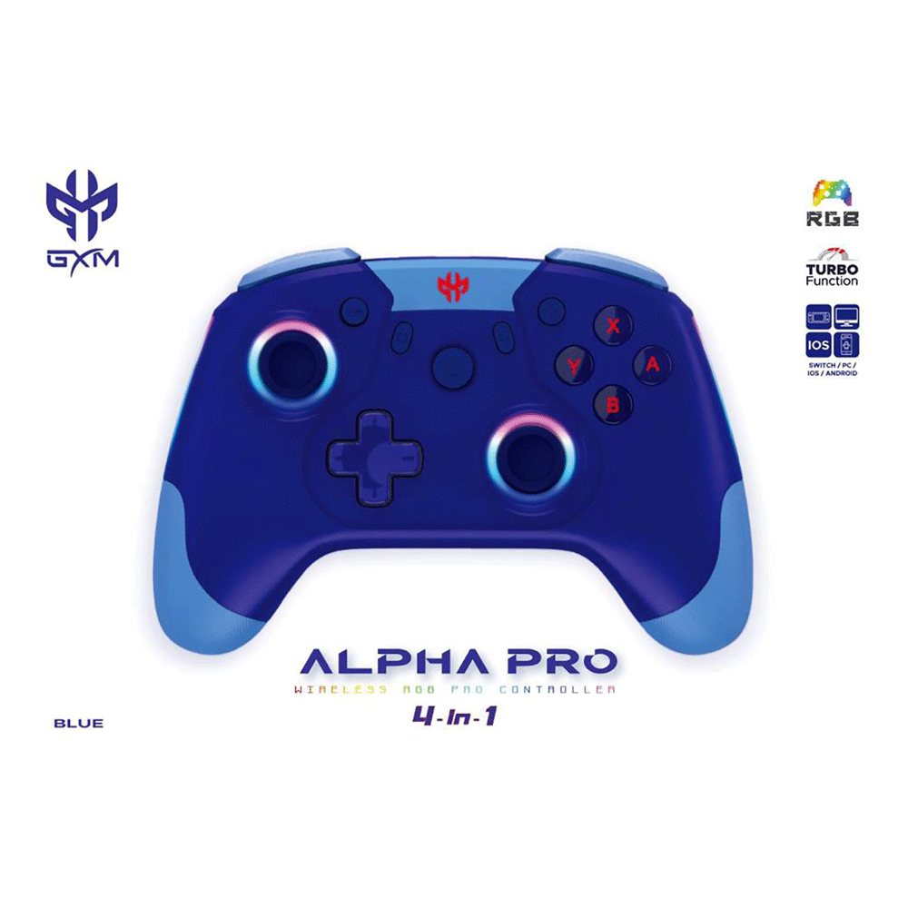 GXM Alpha 4in1 Pro Controller For Android/IOS/Switch/PC | Shopee ...