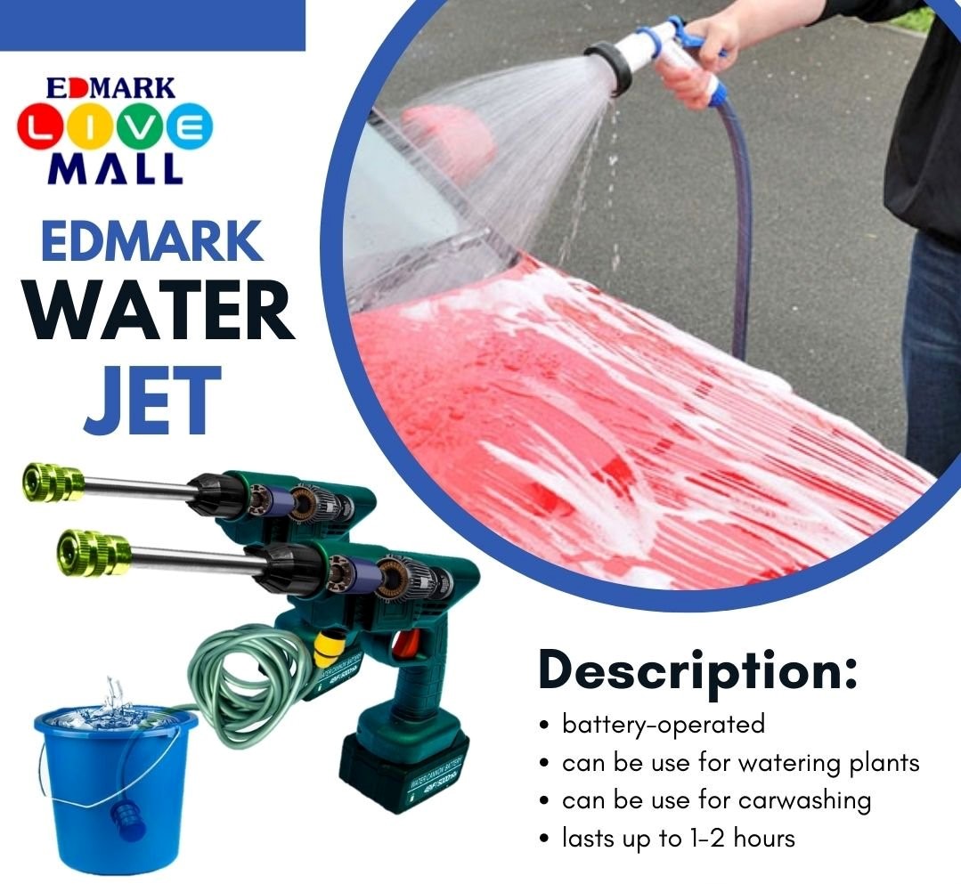 EDMARK Smart Rechargeable Water Jet Spray | Shopee Philippines