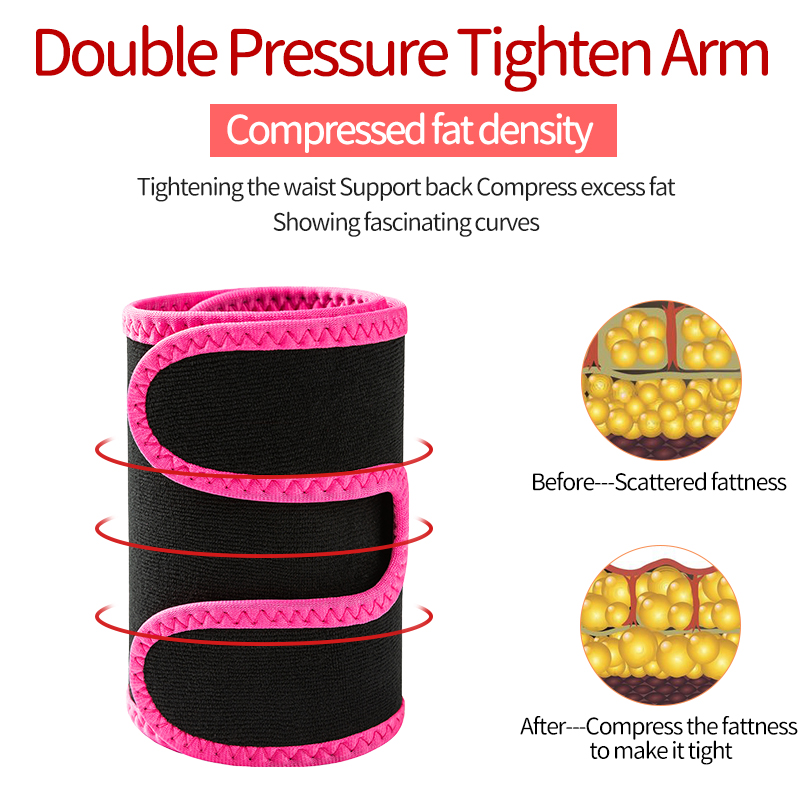 Women's Sweat Band Arm Shaper Adjustable Tight Arm Trainer For Sports ...