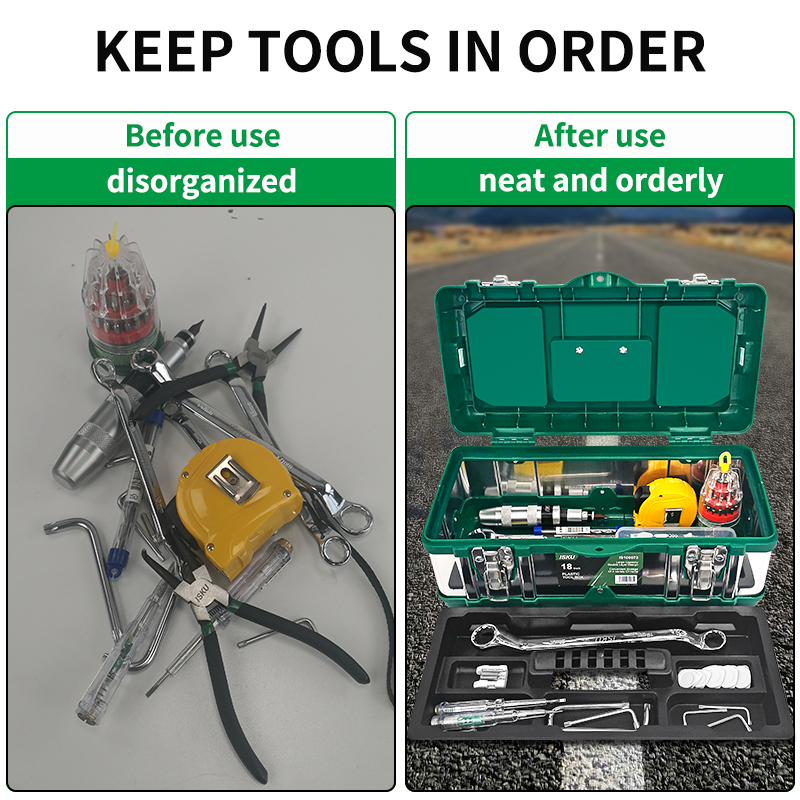 Stainless Tool Box 14" | 17" | 19" With Buckle Latches Plastic ...