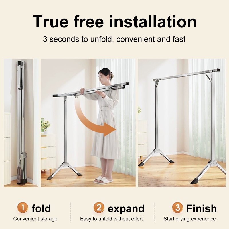 Sampayan Stainless Sampayan Foldable Laundry Rack Clothes Rack Drying ...