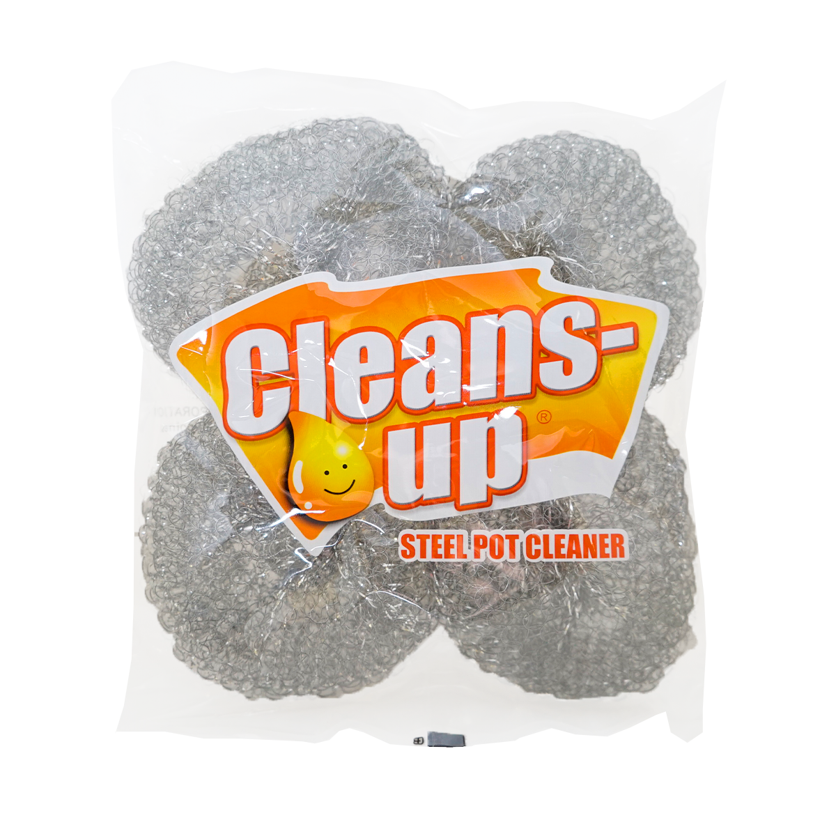 Cleans-Up Steel Pot Cleaner (Steel Wool scrubbing pots pans tough ...