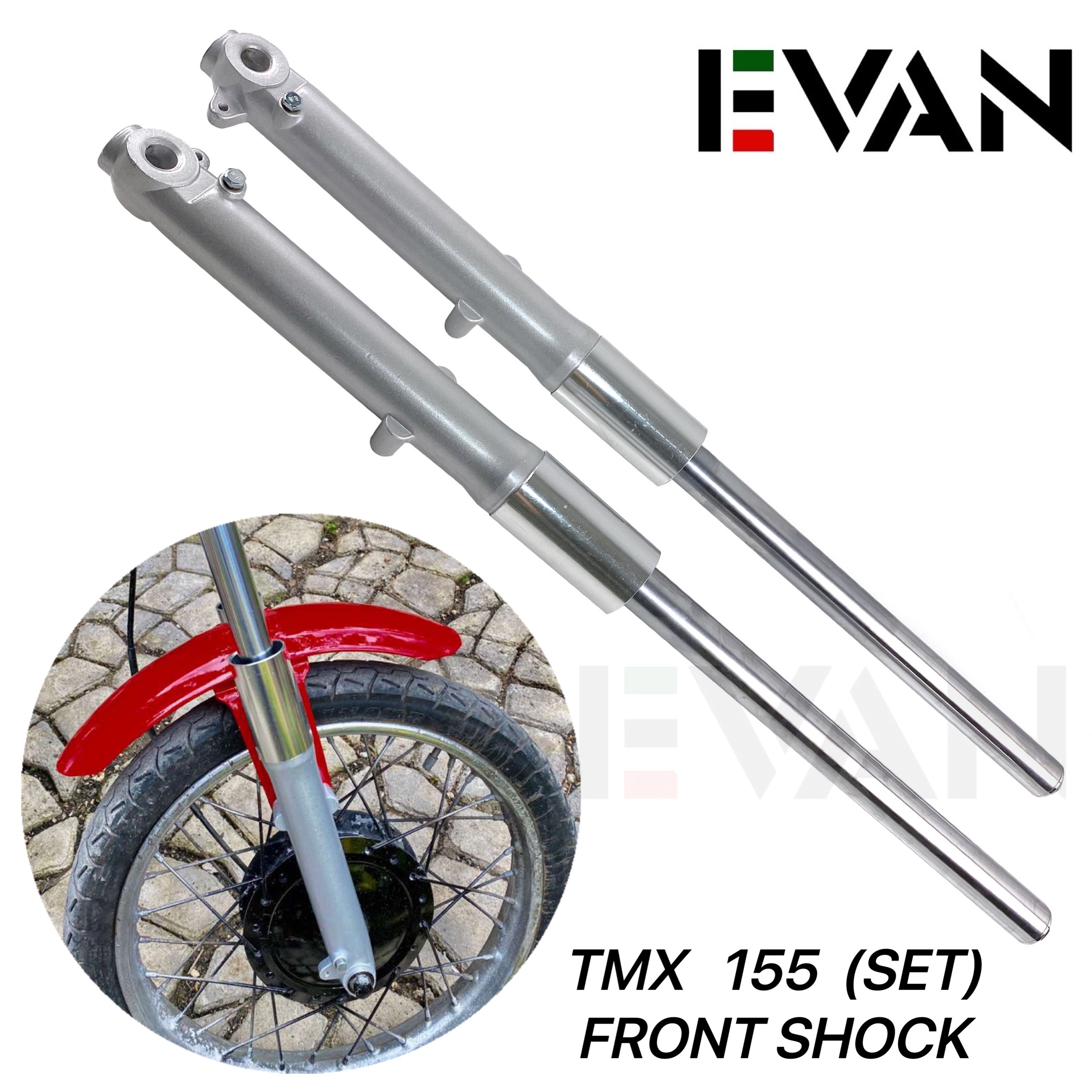 Honda TMX 155 Front Dual Shock Absorber Ordinary Stock Motorcycle ...