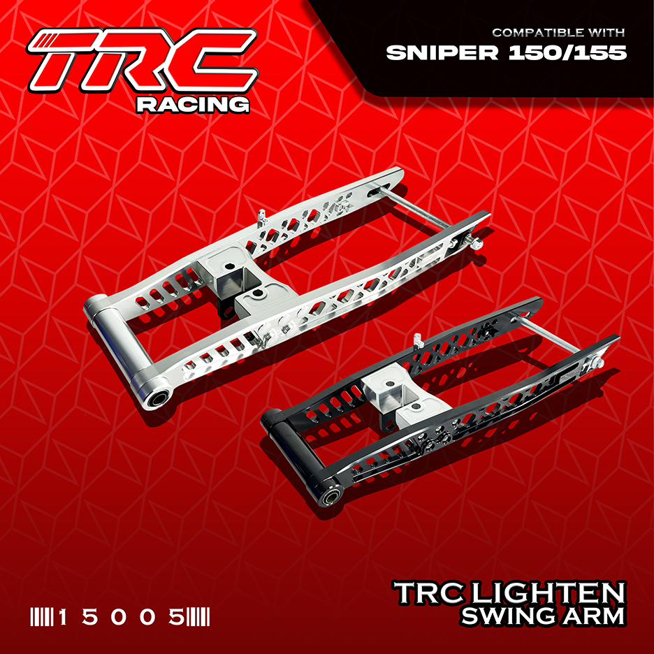 TRC Racing FULL CNC Sniper 150 155 Malaysian Concept Swing Arm PLUS 3 Lighten Design 15005 ...
