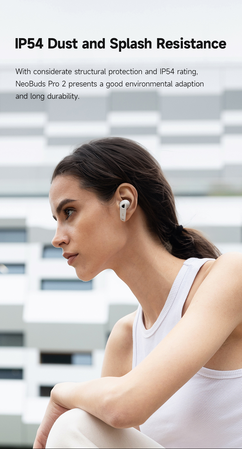 Edifier Neobuds Pro 2 Wide-Band Multi-Channel ANC Spatial Audio Hi-Res Audio LDAC 8 Microphone ...