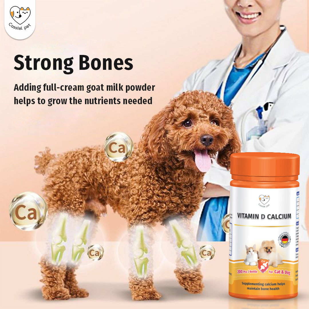 CASSIEL PET Multivitamin Supplement Vitamins Probiotics Calcium For ...