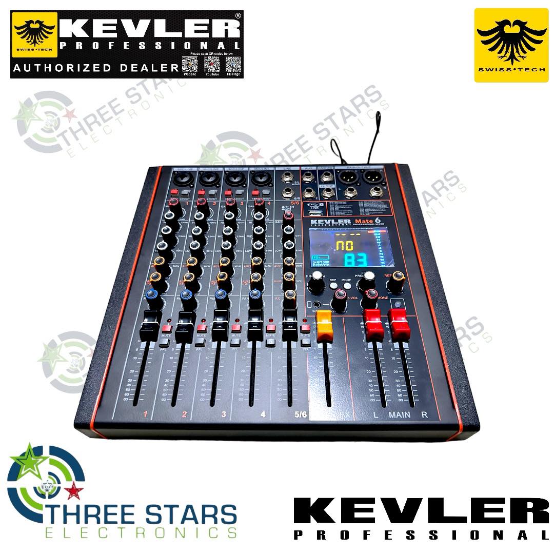 Kevler Professional Mate 6 Compact 6 Channel Mixer | Shopee Philippines
