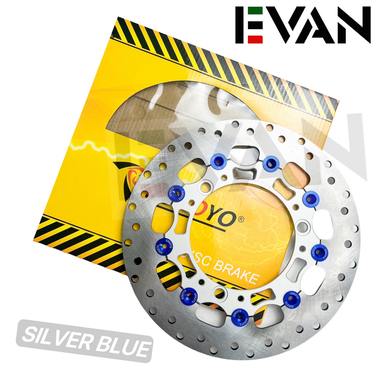 EVAN.PH Front Disc Brake For Yamaha Nvx 155/ Nmax 155/Aerox 155 Rotor 260MM 3 Holes Motorcycle ...