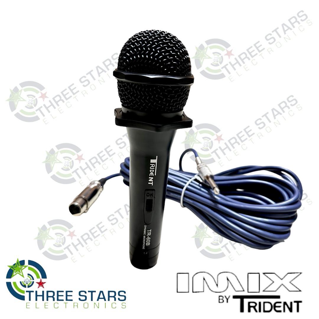 Trident Microphone TR-60B BOUNCING MIC PROFESSIONAL MICROPHONE SYSTEM ...