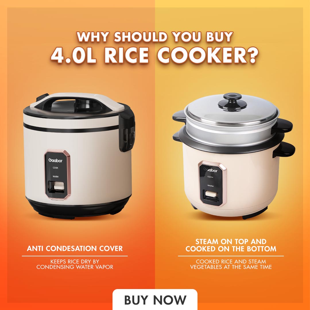 Gaabor Rice Cooker Temperature Control Wide Range Cooking Menu Rated 1 ...